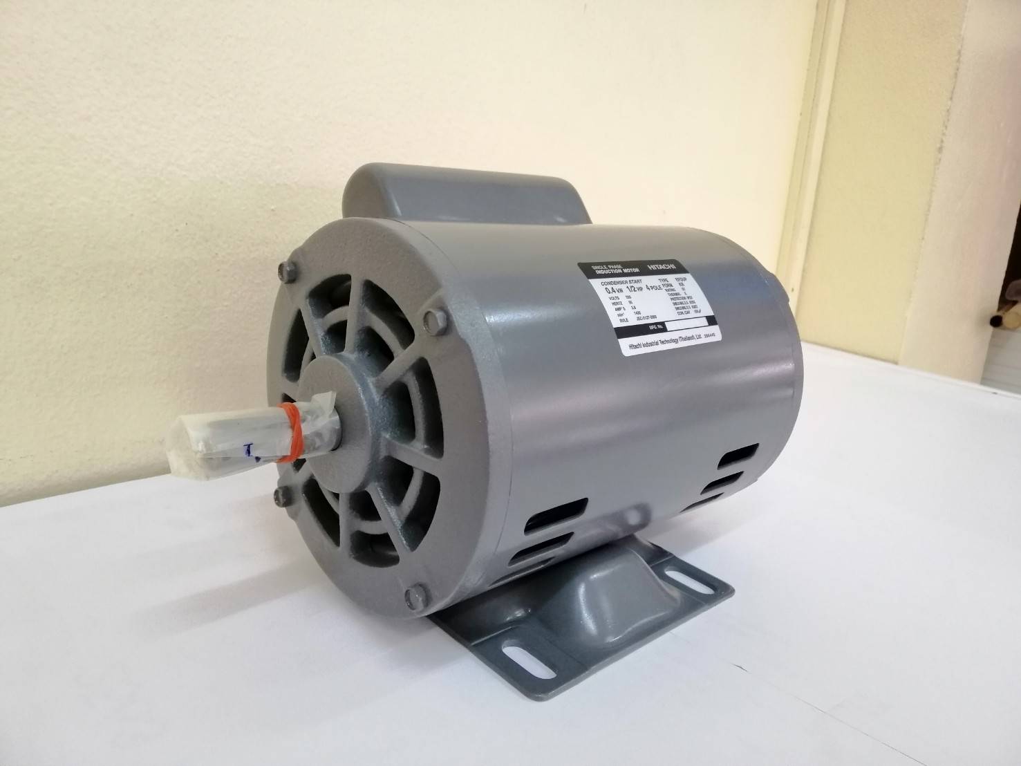 มอเตอร์ไฟฟ้า HITACHI Series : Single Phase Model : HITACHI KR ( 1/2HP ...